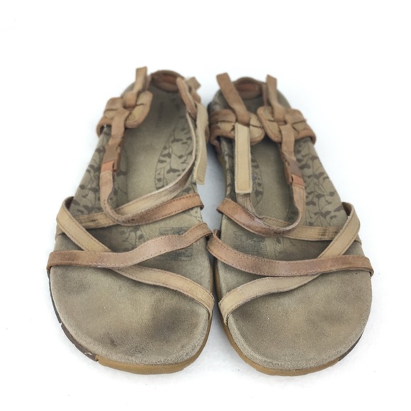 Merrell | Shoes | Merrell San Remo Leather Strappy Open Toe Sandals ...